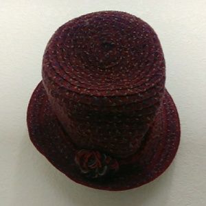 betmar | Accessories | Betmar Red Tweed Bucket Hat | Poshmark